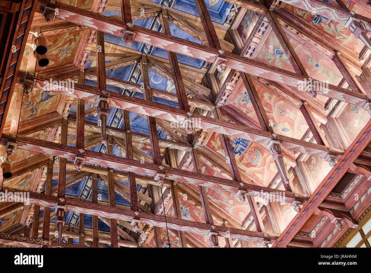 Council Chamber ceiling of Stockholm City Hall, Sweden Stock Photo - Alamy