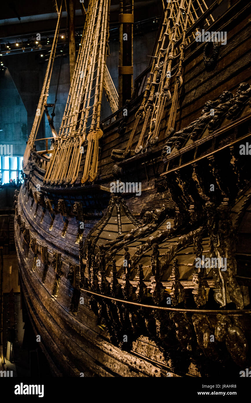 Vasa ship inside vasa museum hi-res stock photography and images - Alamy