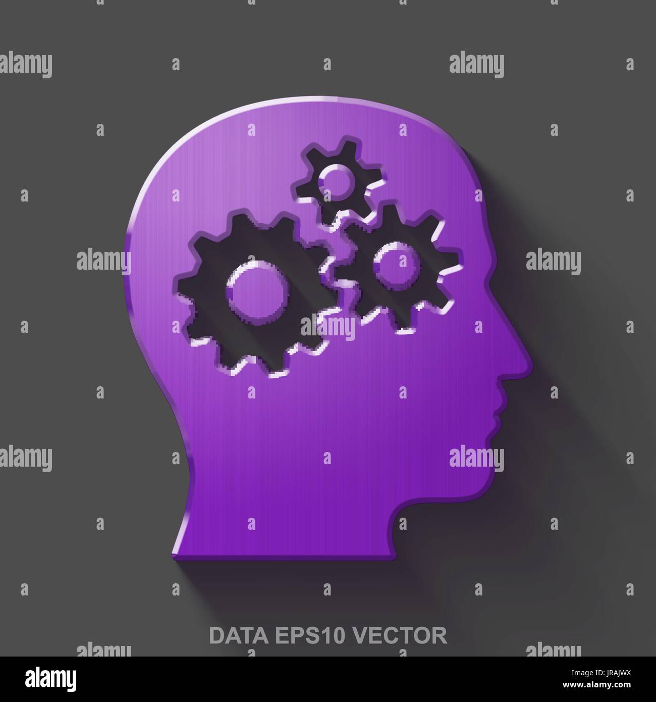 Finance concept head gears Stock Vector Images - Alamy