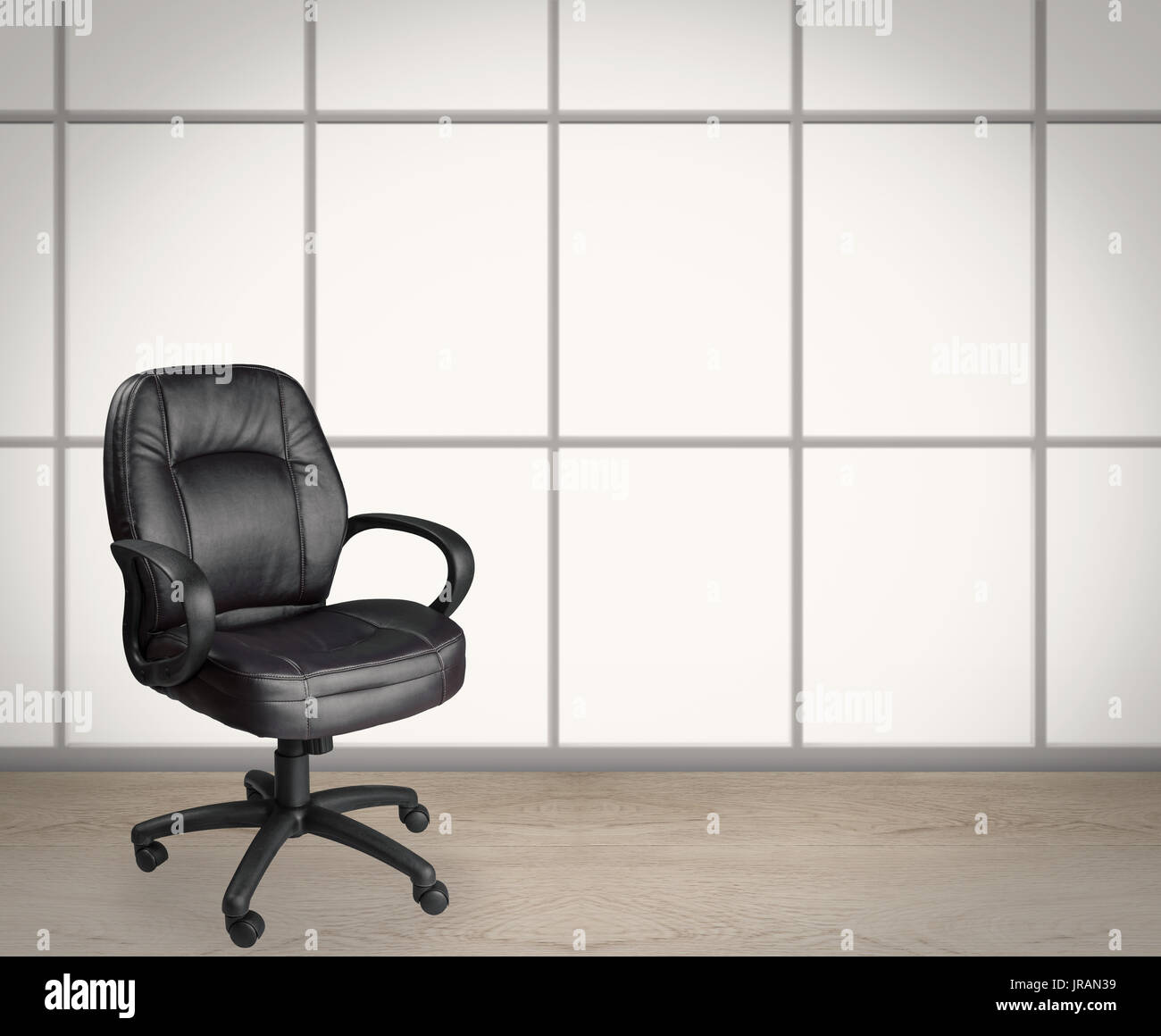 empty office chair with office background Stock Photo - Alamy