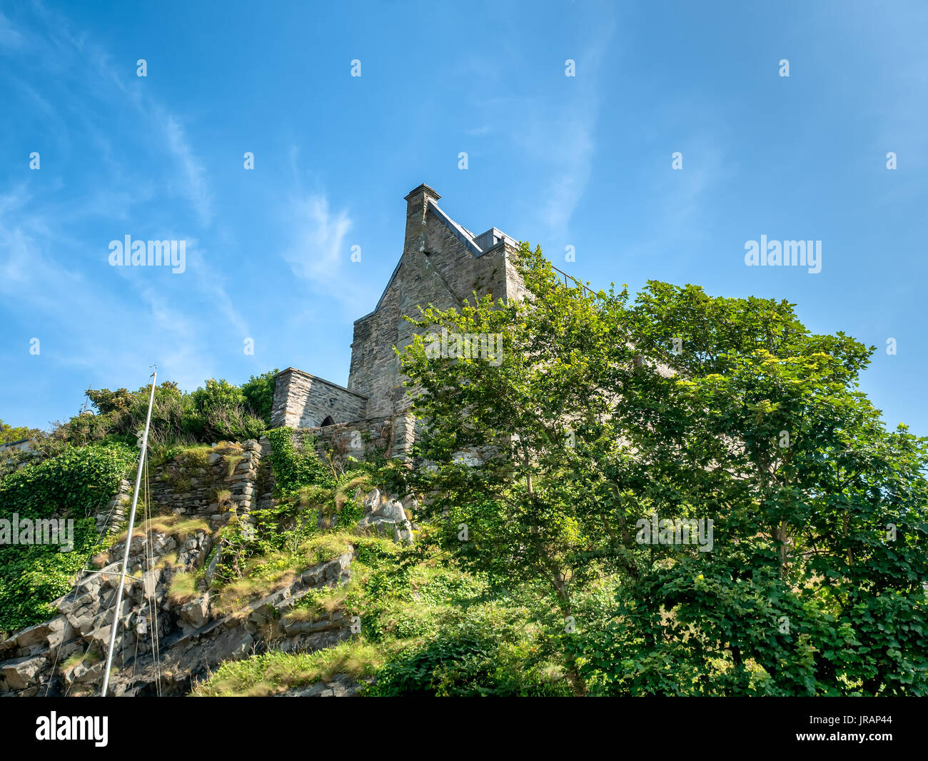 Pirate castle in Baltimore harbor in Ireland Stock Photo - Alamy