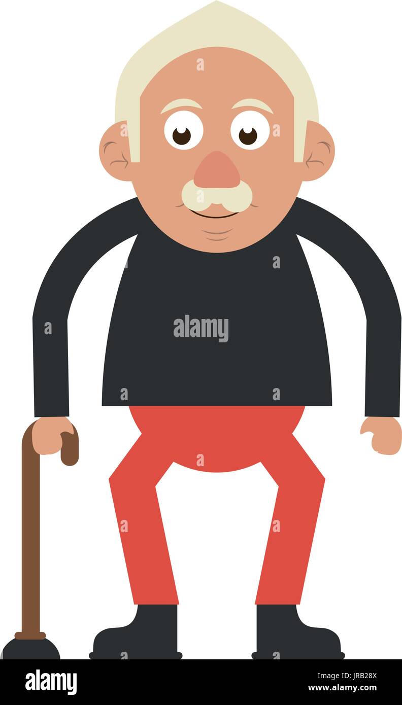 cute elderly person icon image Stock Vector Image & Art - Alamy
