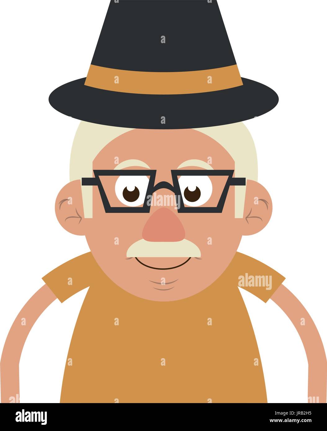 cute elderly person icon image Stock Vector Image & Art - Alamy