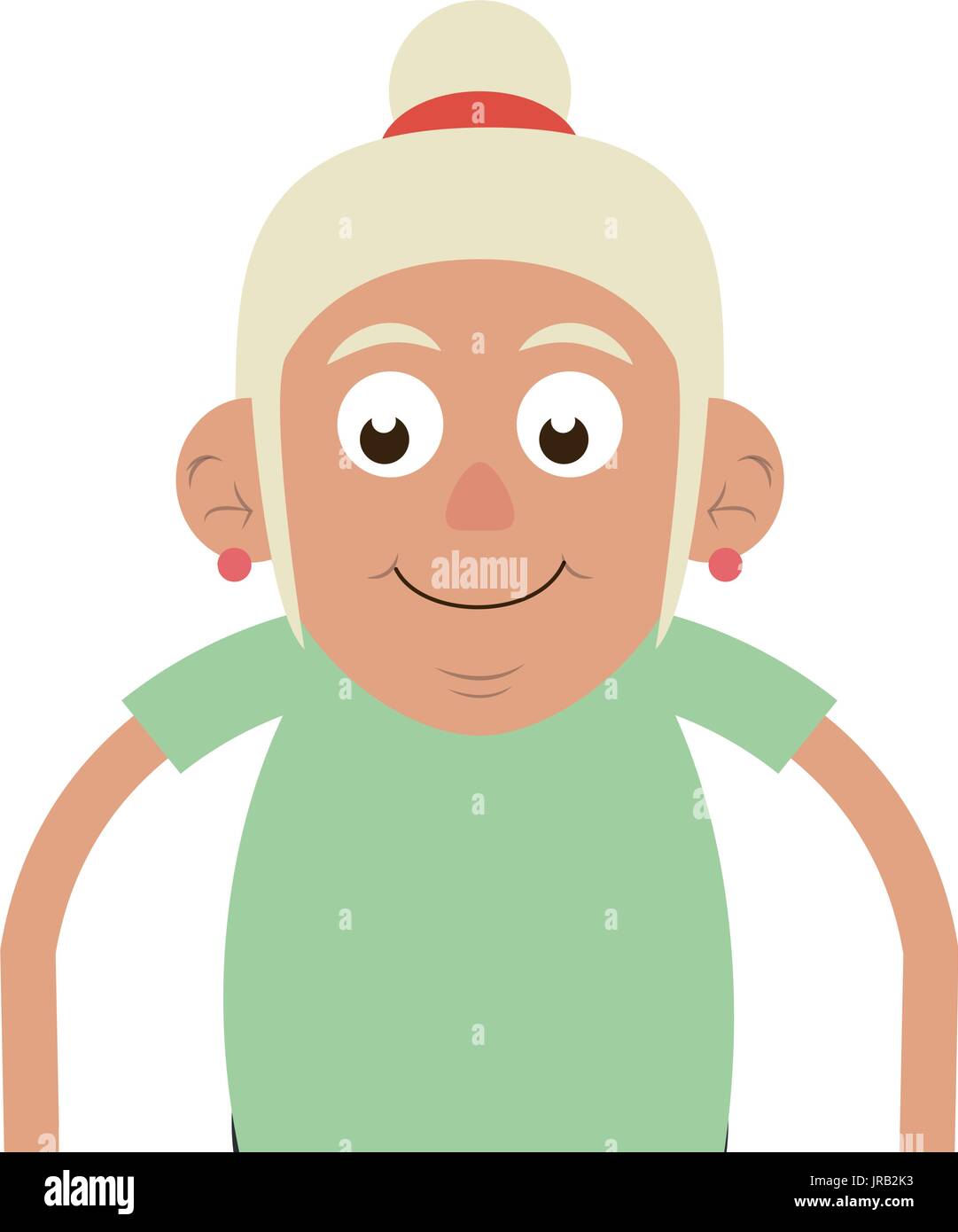 cute elderly person icon image Stock Vector Image & Art - Alamy