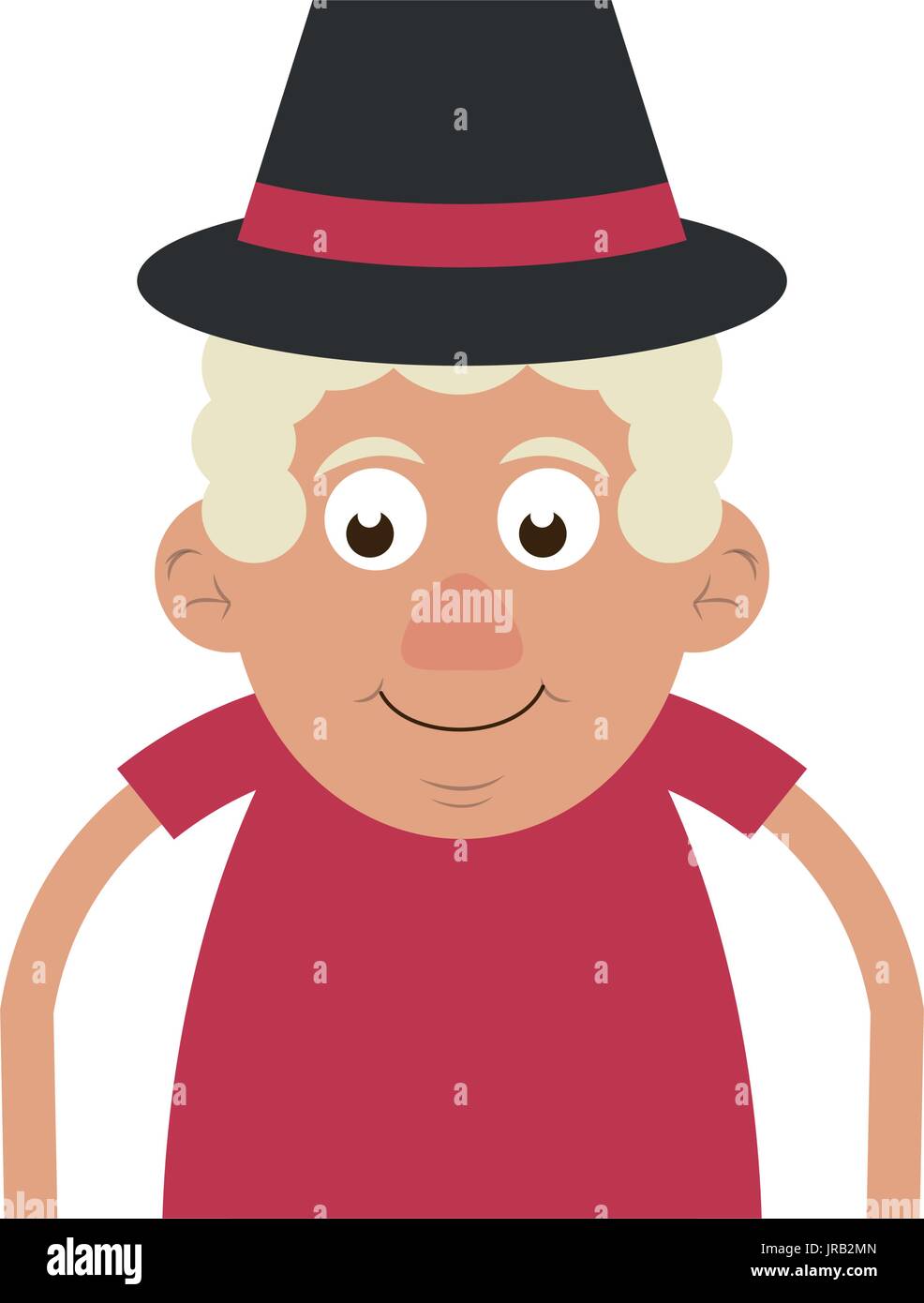 cute elderly person icon image Stock Vector Image & Art - Alamy
