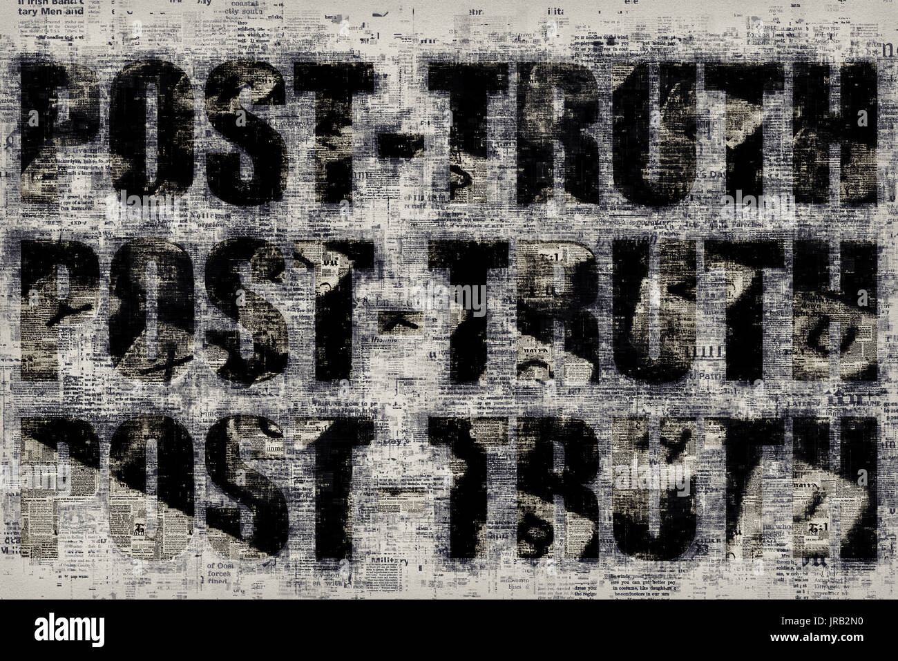 Post-truth or post-factual concept, shaping public opinion by appealing ...