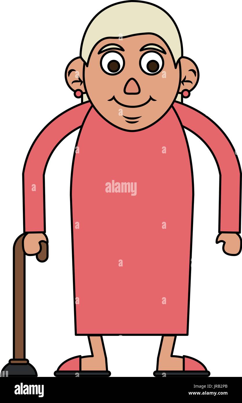 cute elderly person icon image Stock Vector Image & Art - Alamy