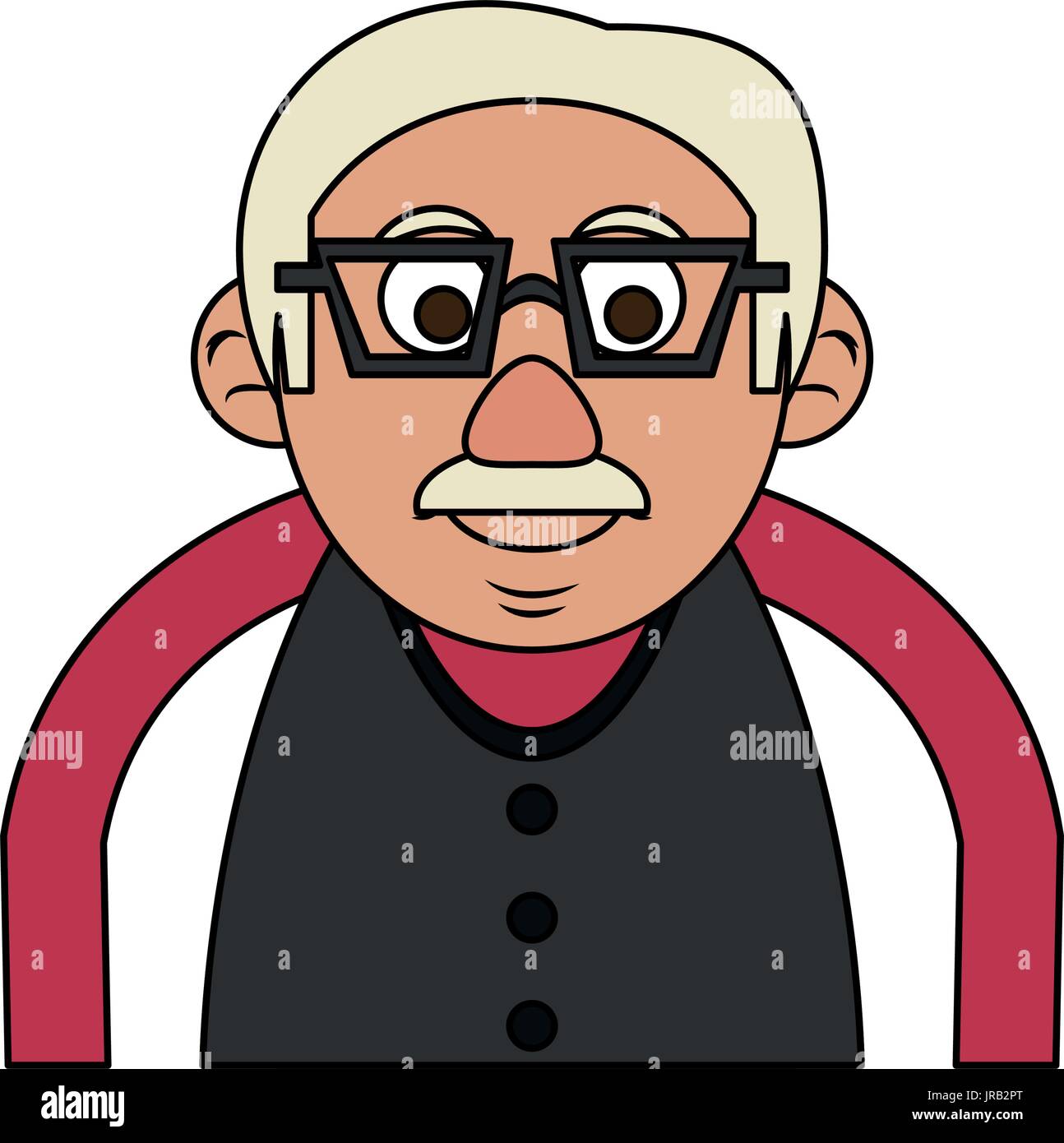 cute elderly person icon image Stock Vector Image & Art - Alamy