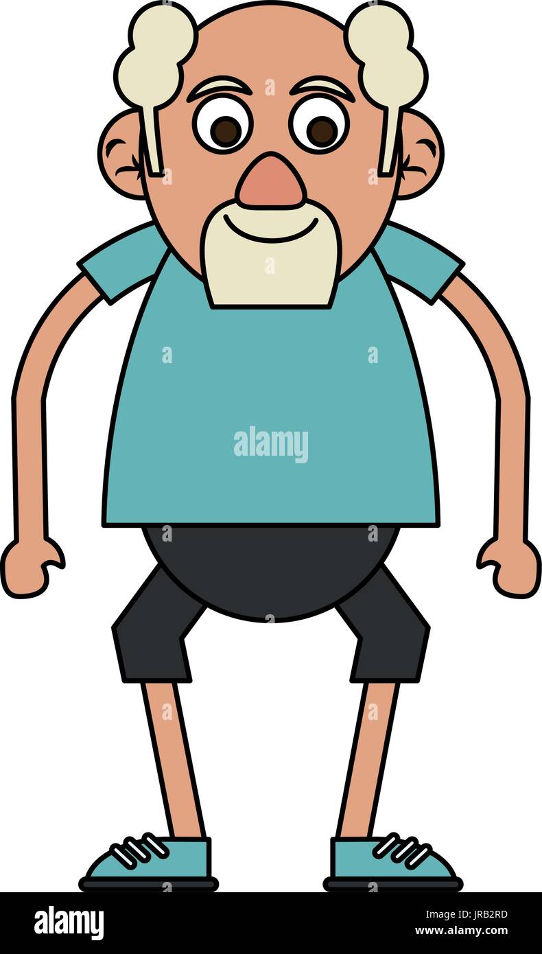 cute elderly person icon image Stock Vector Image & Art - Alamy
