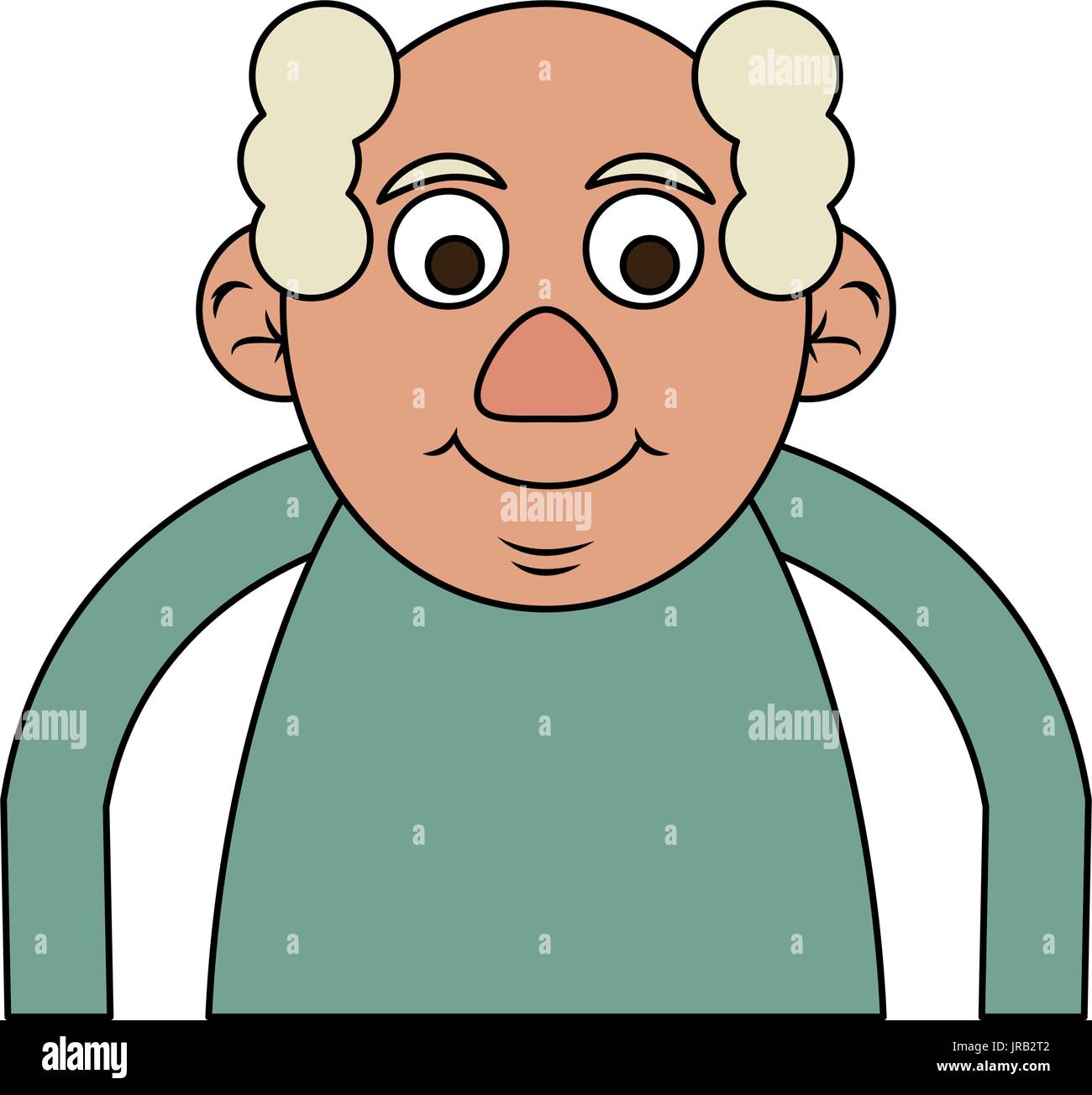 cute elderly person icon image Stock Vector Image & Art - Alamy