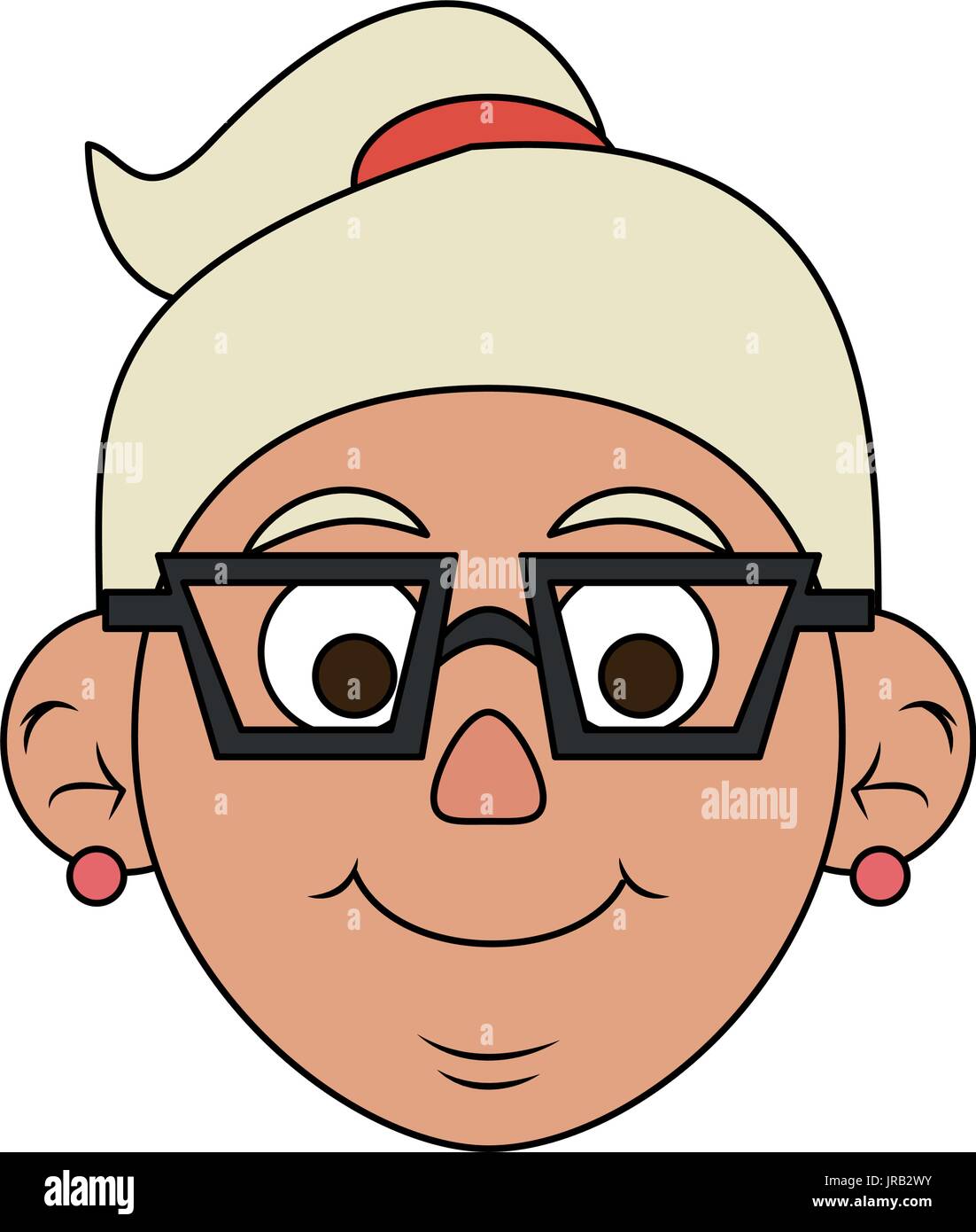 cute elderly person icon image Stock Vector Image & Art - Alamy