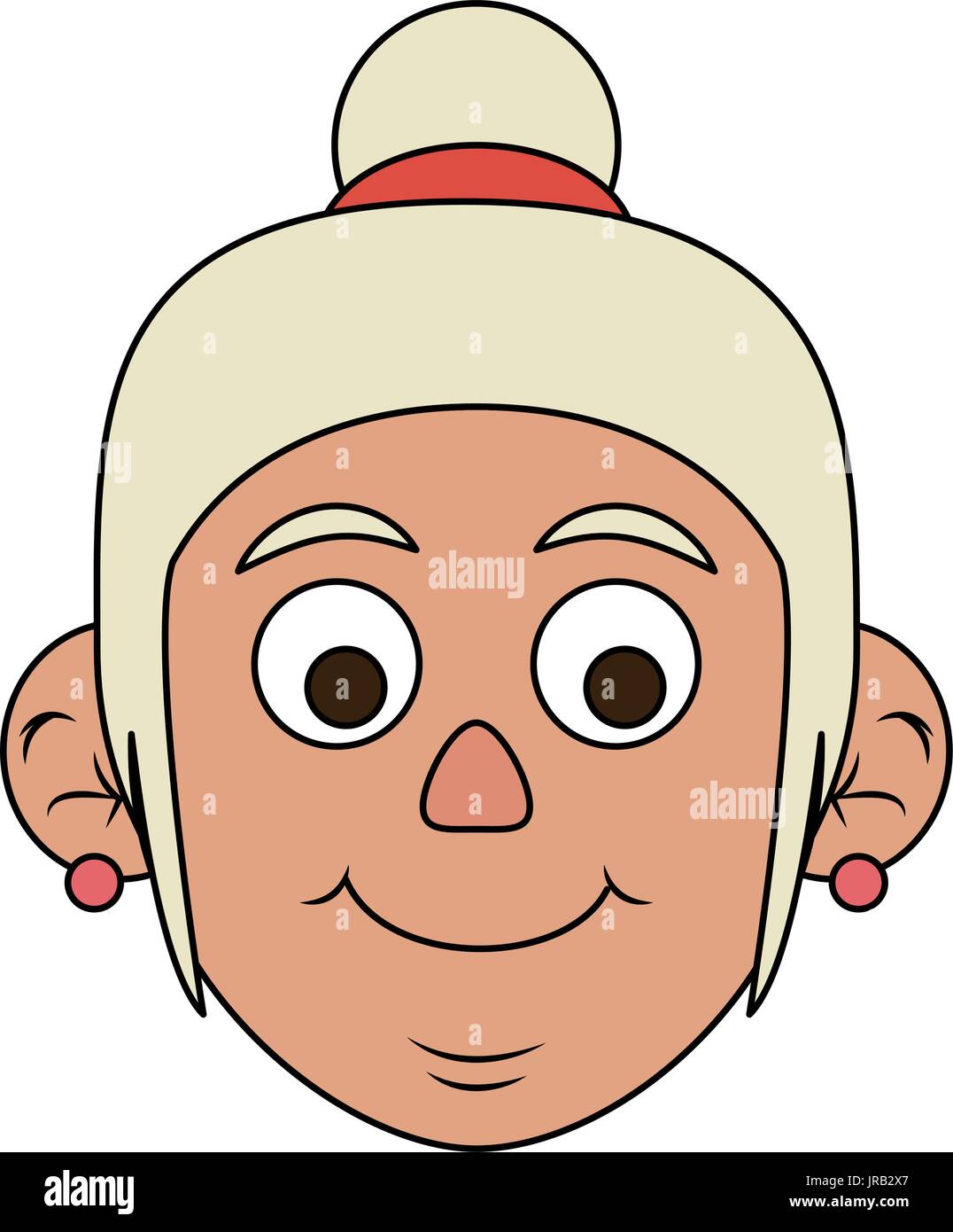 cute elderly person icon image Stock Vector Image & Art - Alamy