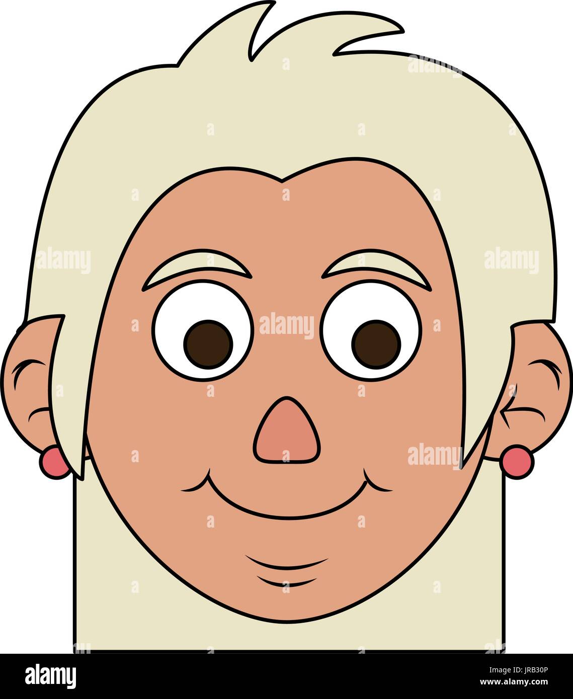cute elderly person icon image Stock Vector Image & Art - Alamy