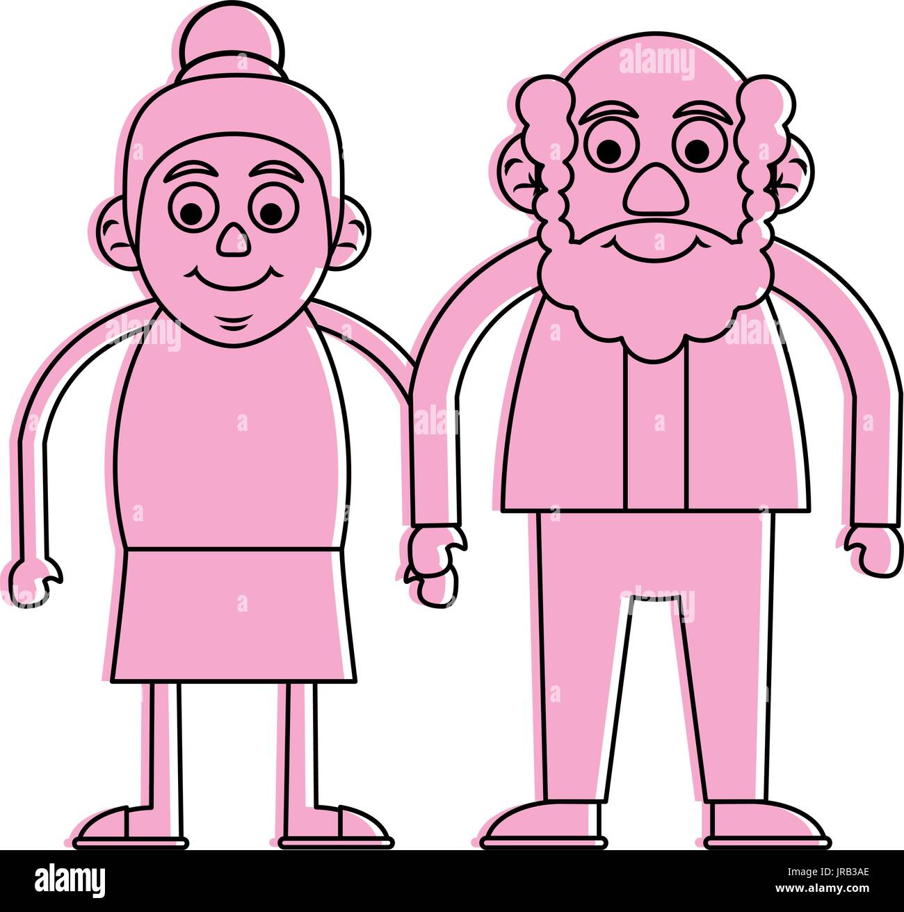 cute elderly people icon image Stock Vector Image & Art - Alamy