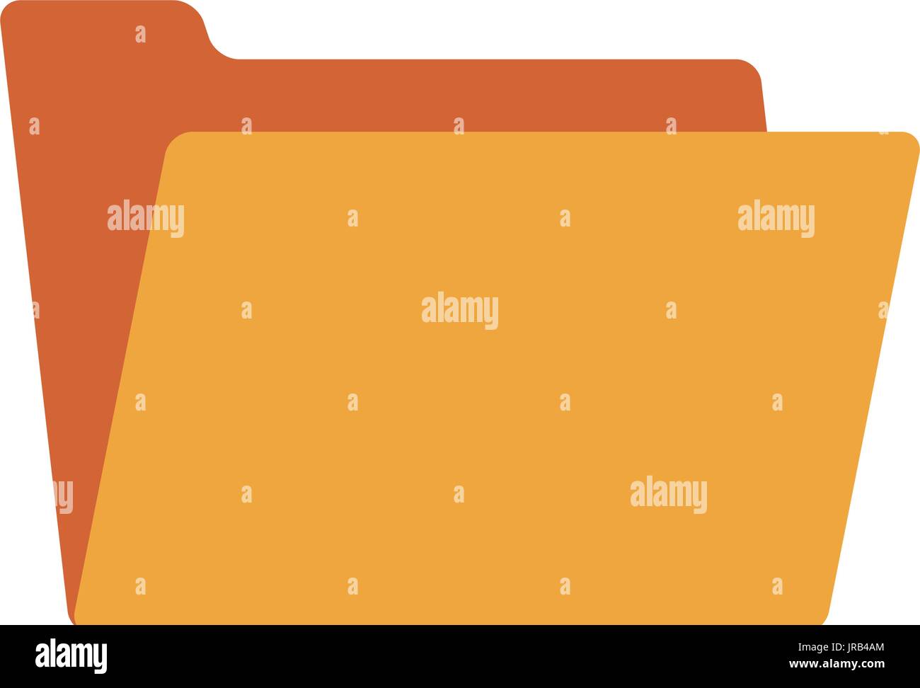 empty folder archive office supply icon Stock Vector Image & Art - Alamy