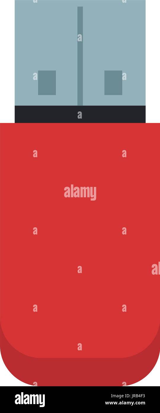 flash drive template usb memory connection data Stock Vector Image ...