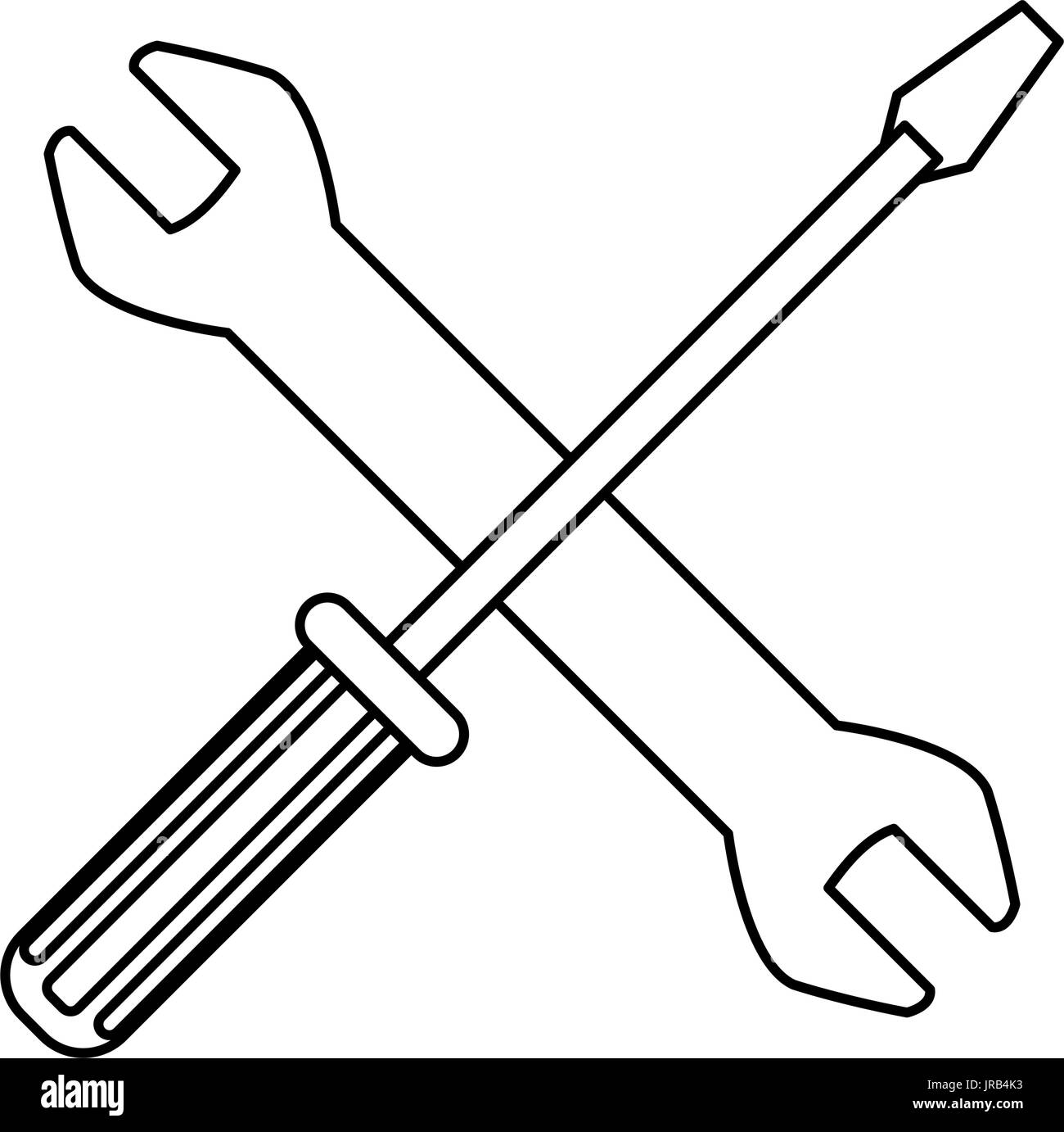 technical support technology maintenance equipment icon Stock Vector ...
