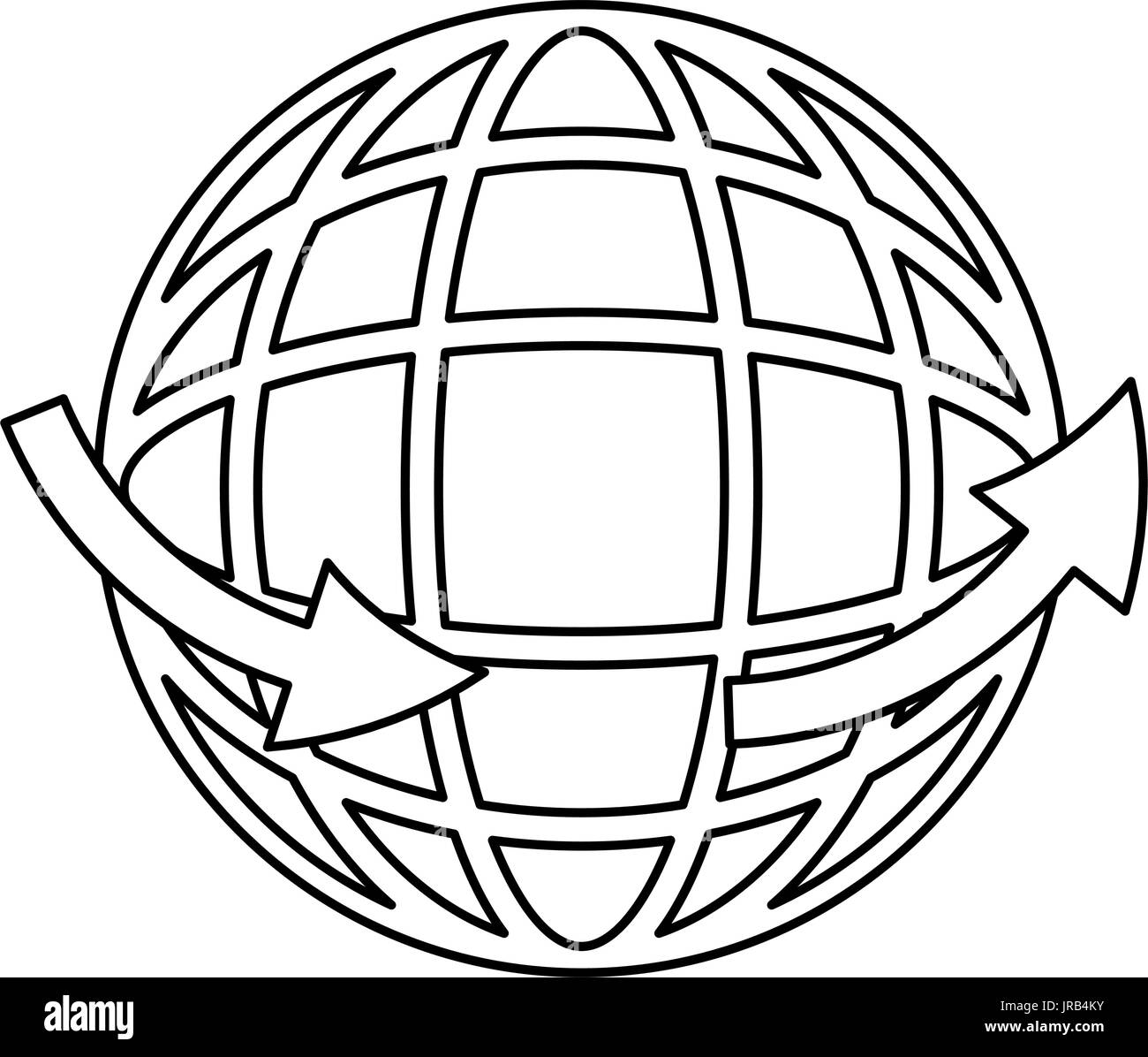 modern globe connections network design Stock Vector Image & Art - Alamy