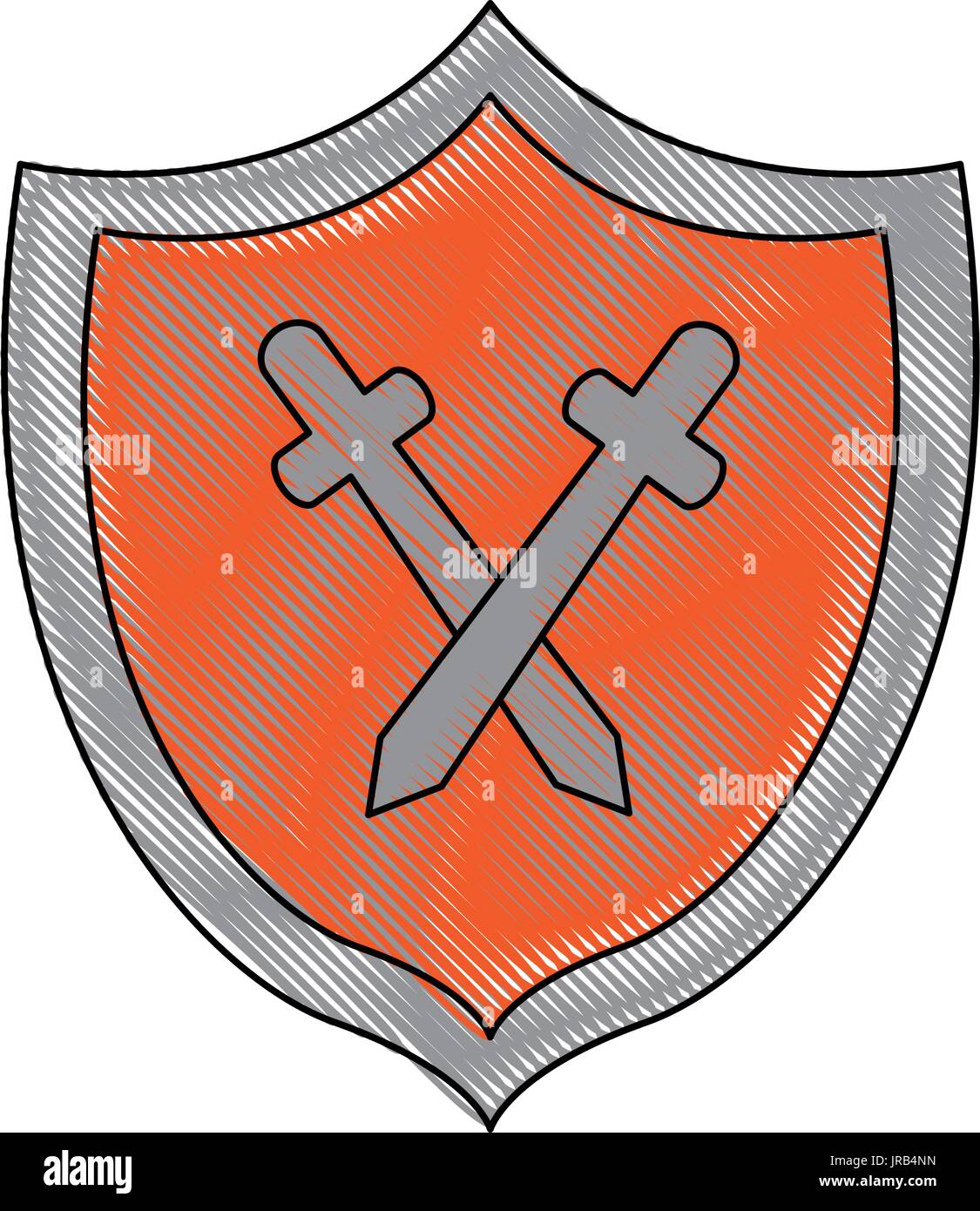 protection shield concept safety privacy security Stock Vector Image ...