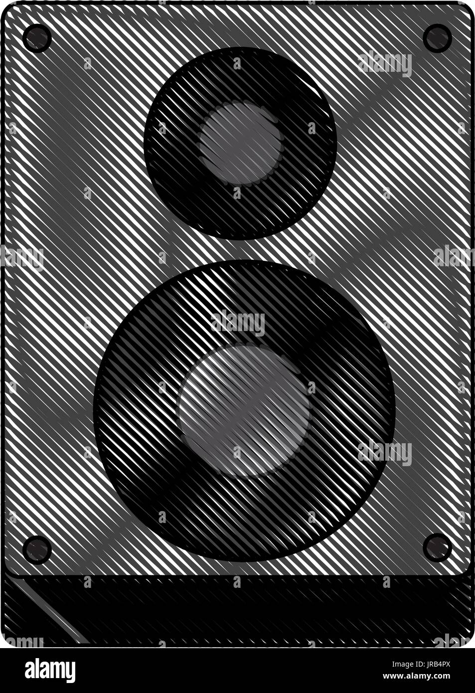 audio speaker subwoofer music system Stock Vector Image & Art - Alamy