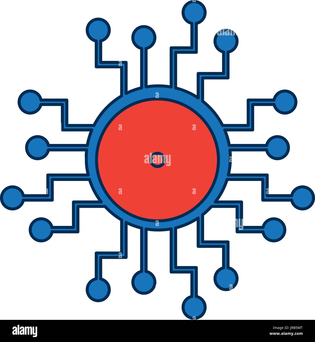 cpu microprocessor circuit board connect Stock Vector Image & Art - Alamy