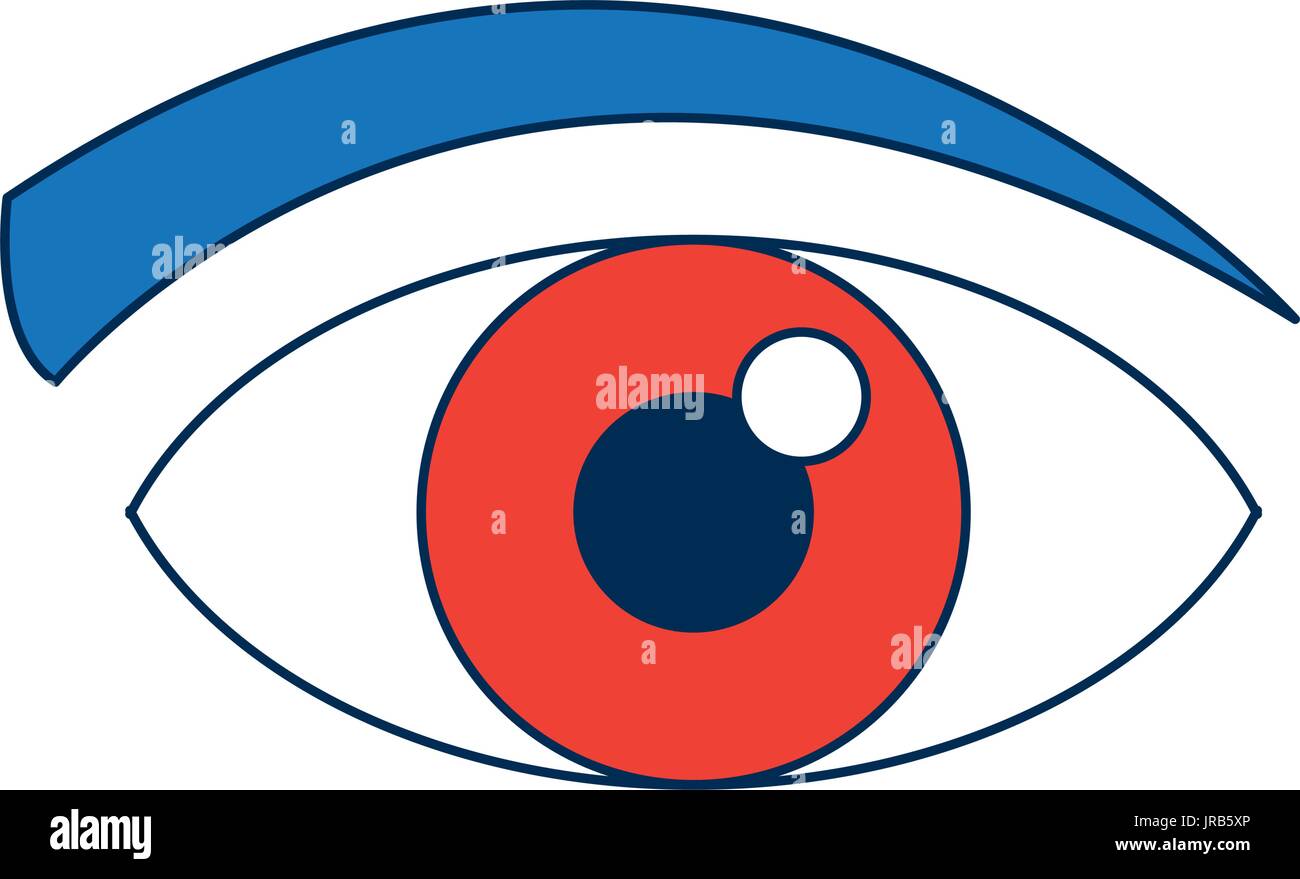 technology concept human eye virtual Stock Vector Image & Art - Alamy