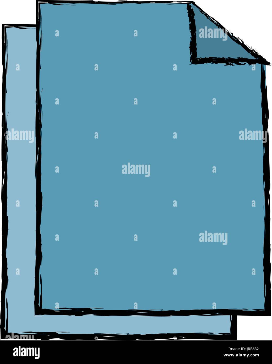 blank paper sheets page file document Stock Vector Image & Art - Alamy