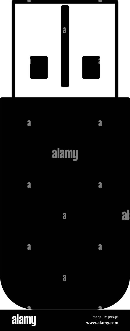 flash drive template usb memory connection data Stock Vector Image ...