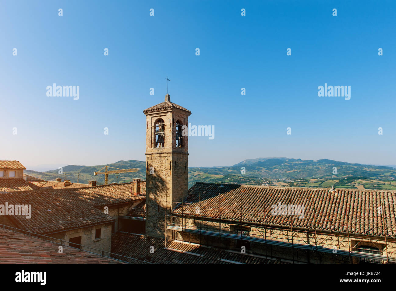 It's one of the three towers located in the small european country of ...