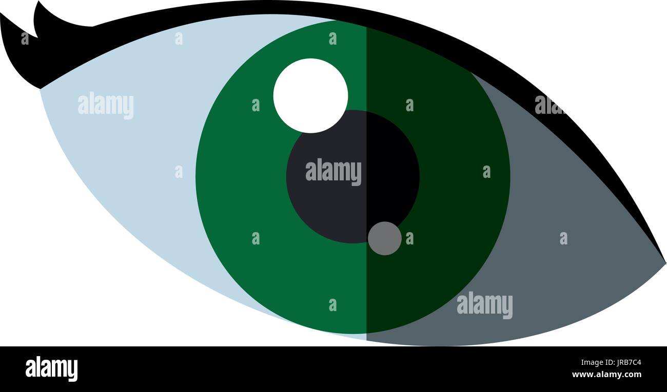 technology concept human eye virtual Stock Vector Image & Art - Alamy