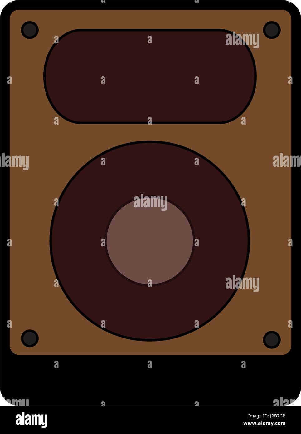 audio speaker subwoofer music system Stock Vector Image & Art - Alamy