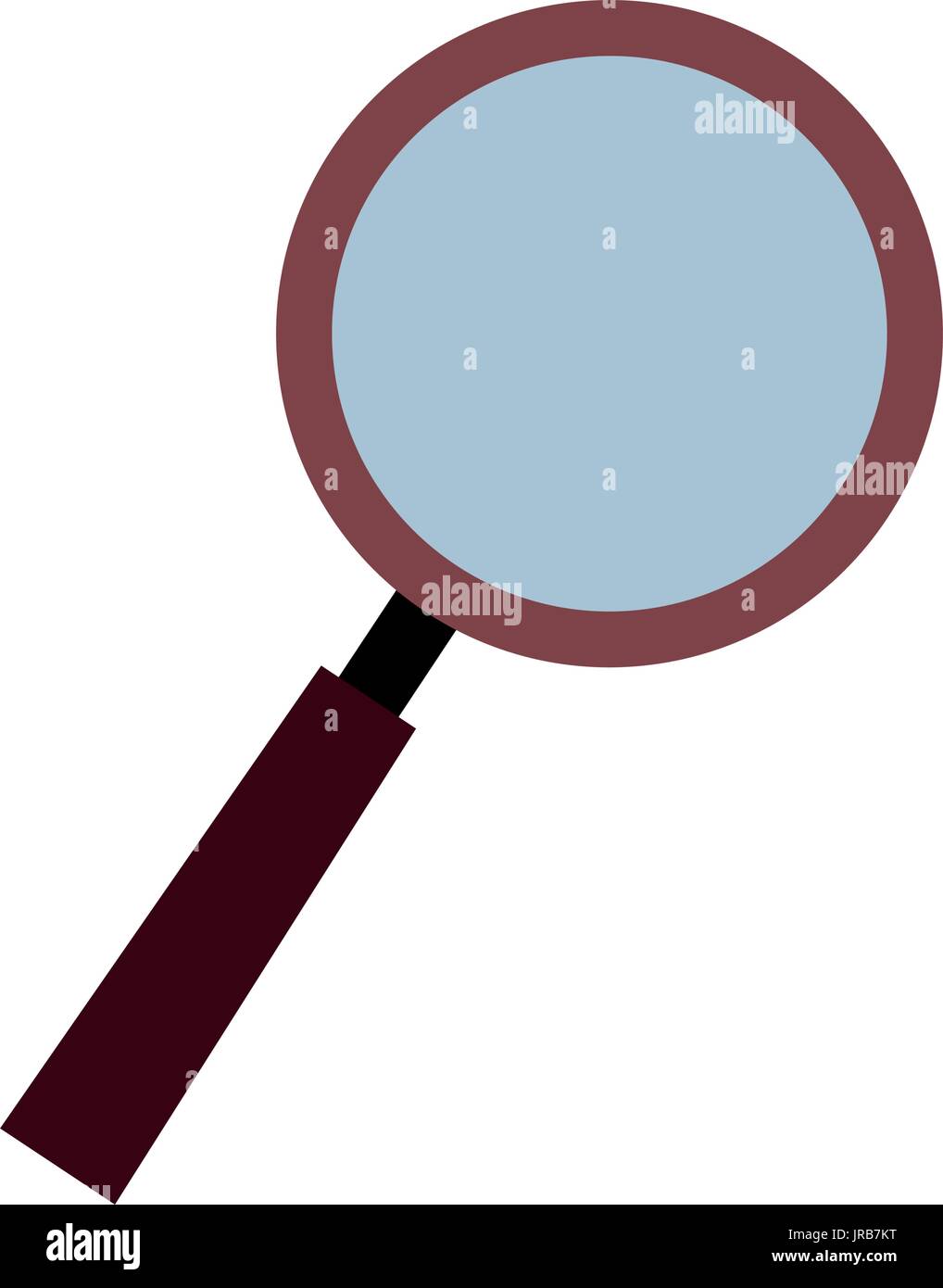 magnifying glass checkered business instrument Stock Vector Image & Art ...