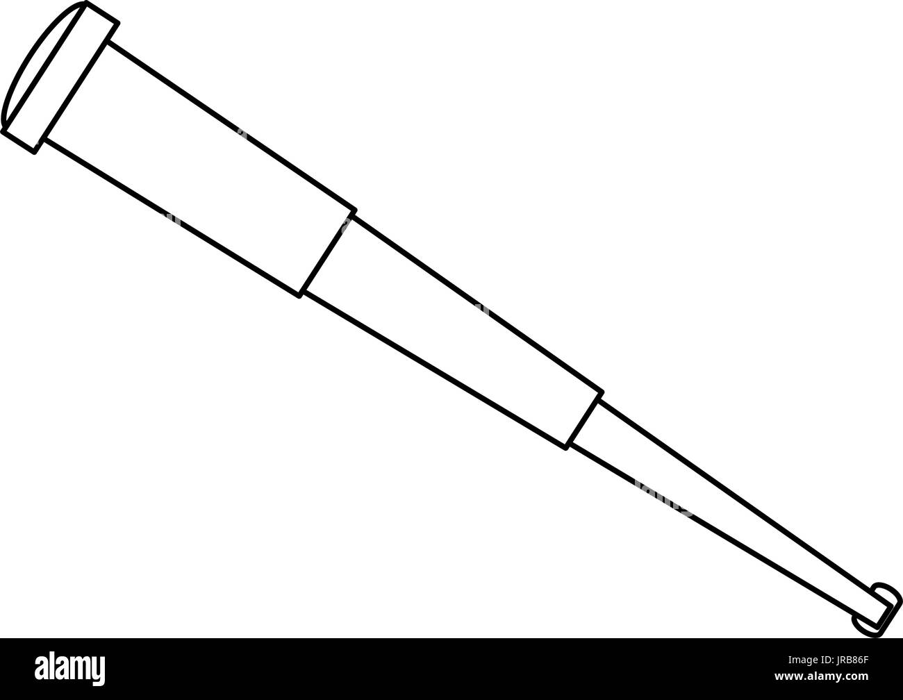 Scope cartoon Black and White Stock Photos & Images - Alamy