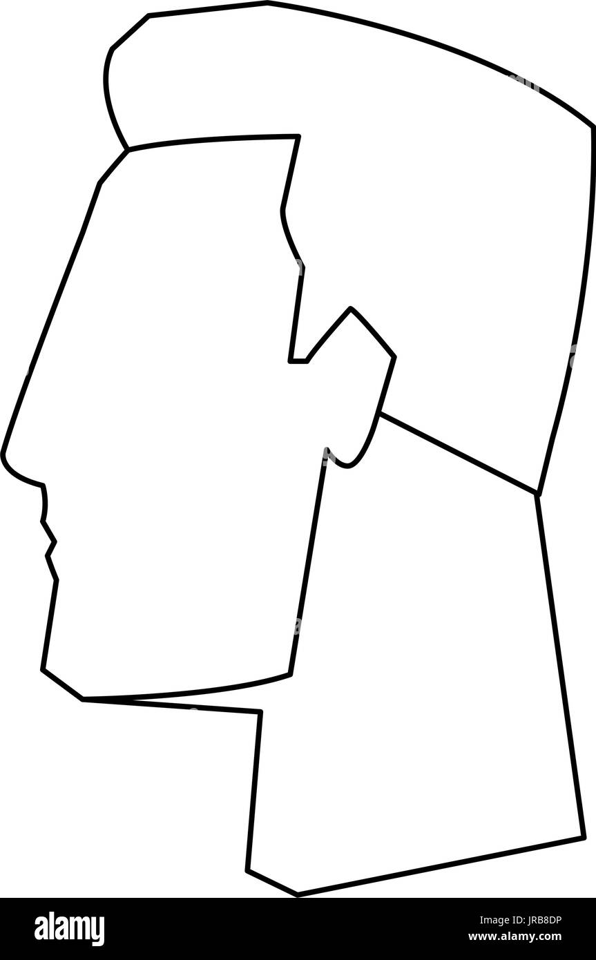 business man side view office worker manager Stock Vector Image & Art ...