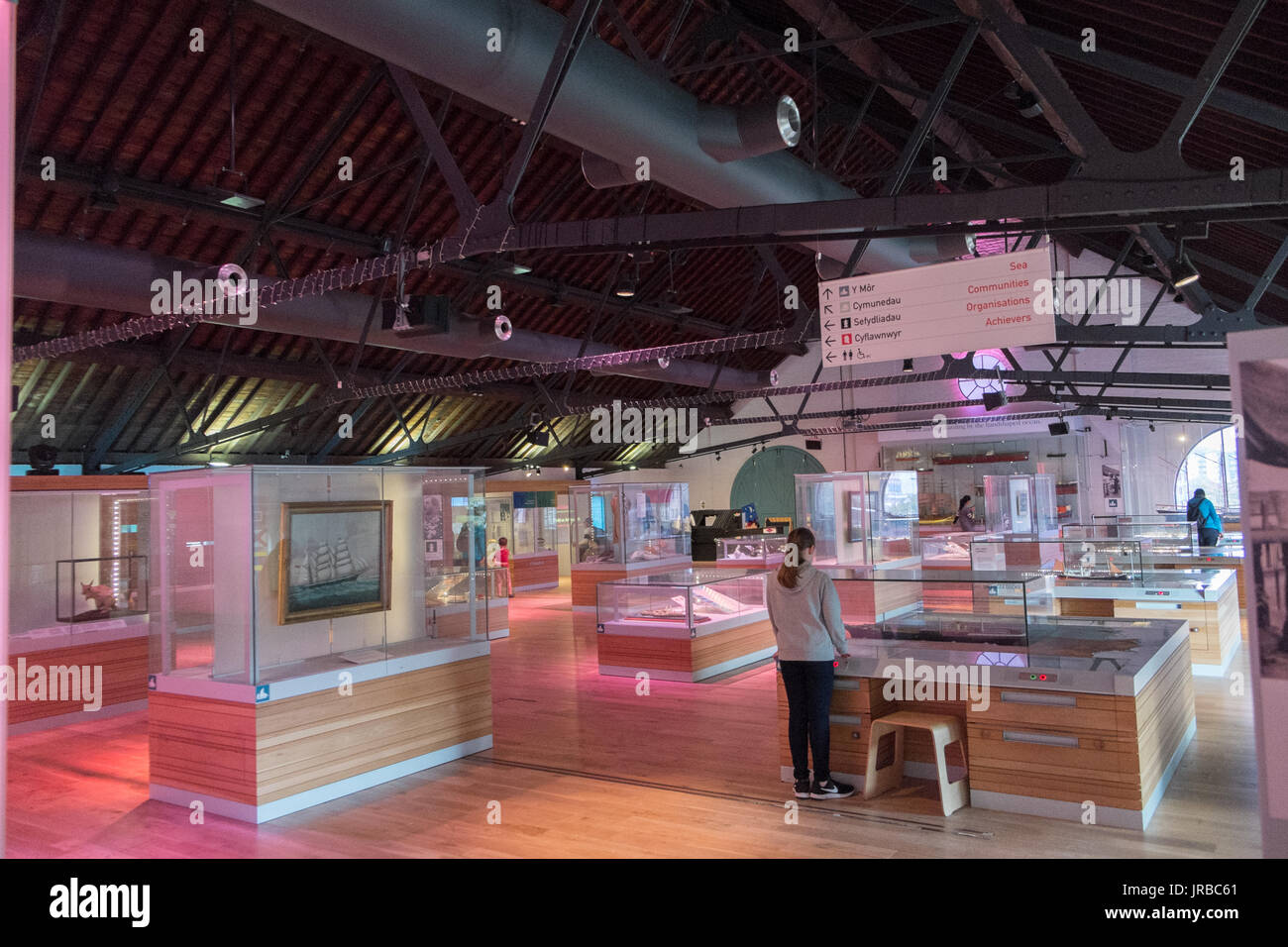 National Waterfront Museum,museum,Swansea,Wales,U.K.,UK,Europe Stock ...