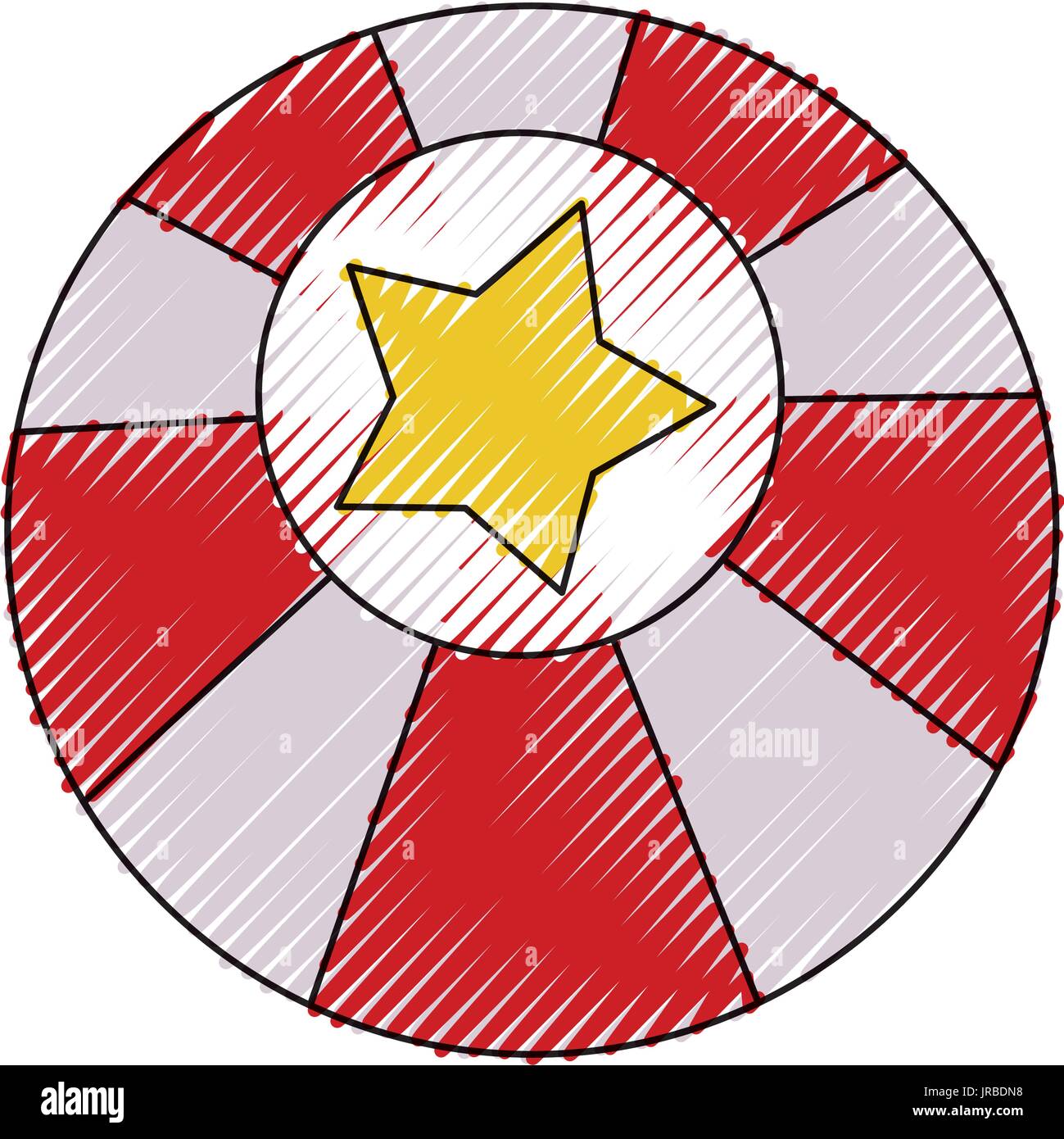 Circus ball isolated Stock Vector Image & Art - Alamy