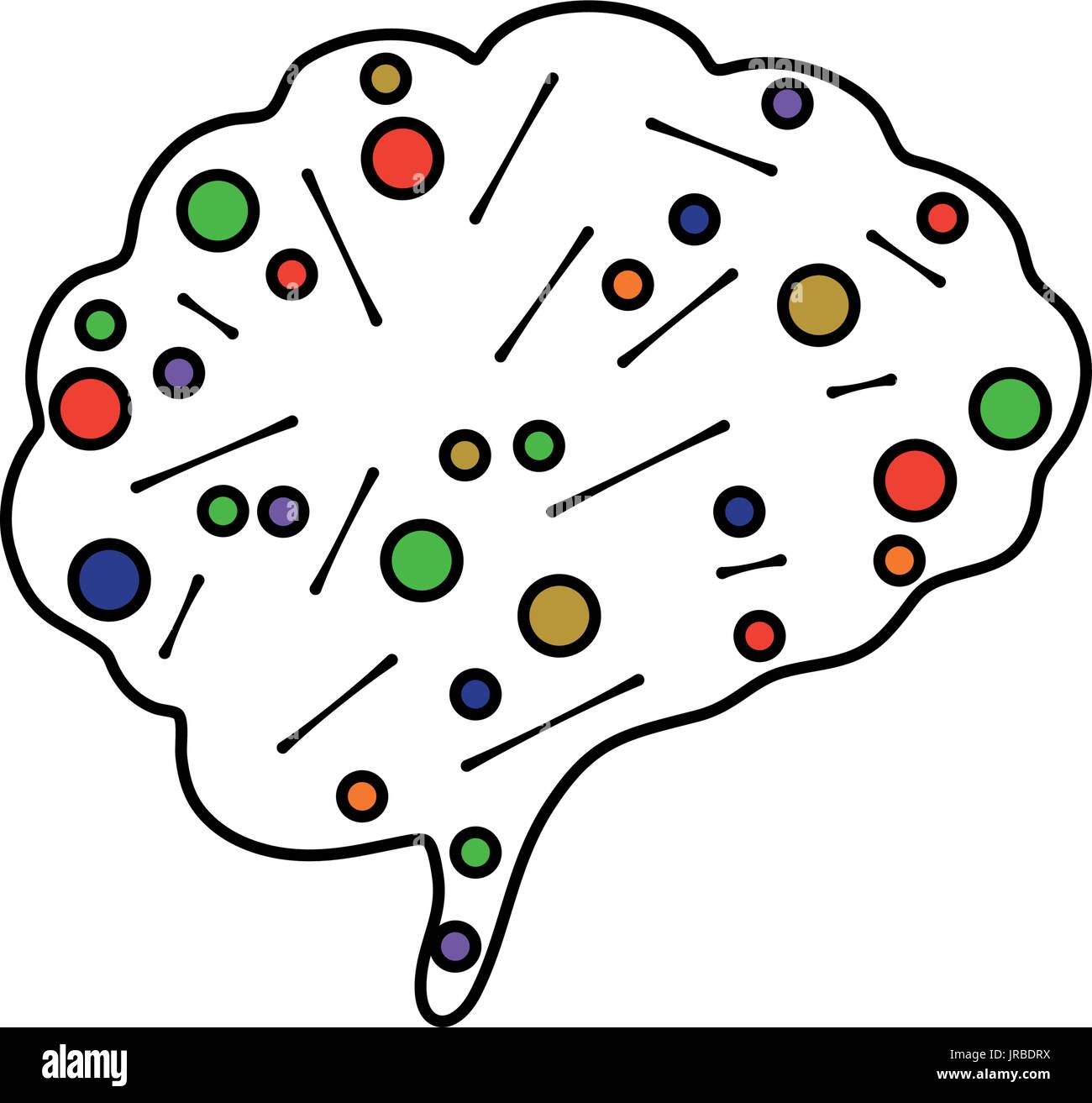 Human brain symbol Stock Vector Image & Art - Alamy