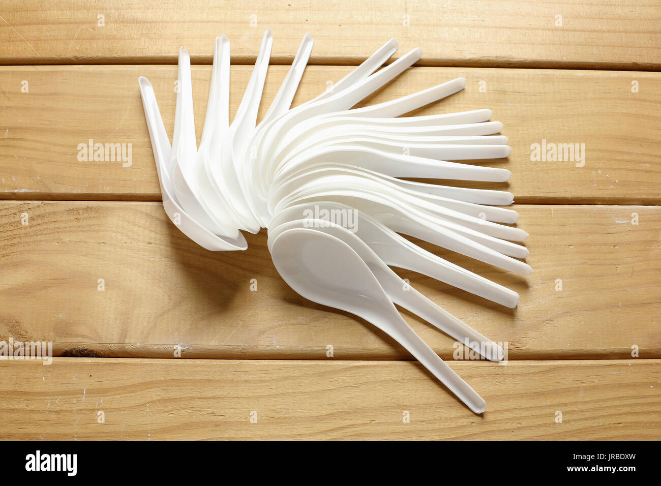 Plastic disposable spoons hi-res stock photography and images - Alamy