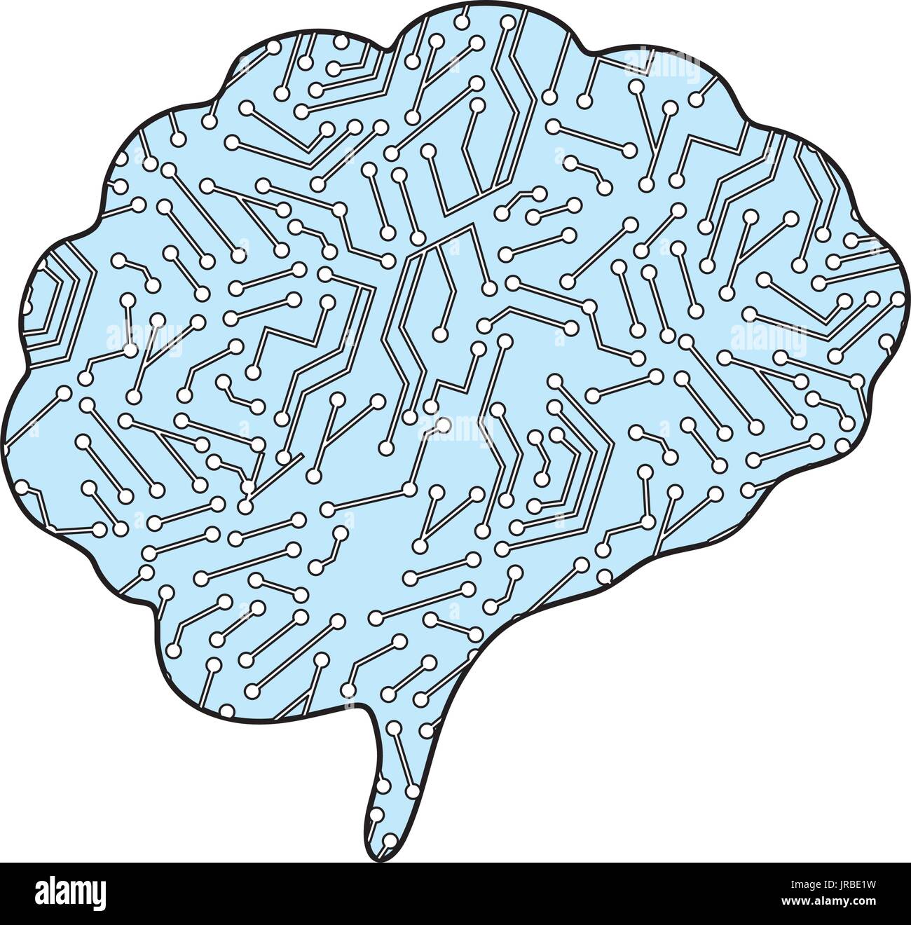 Human brain symbol Stock Vector Image & Art - Alamy