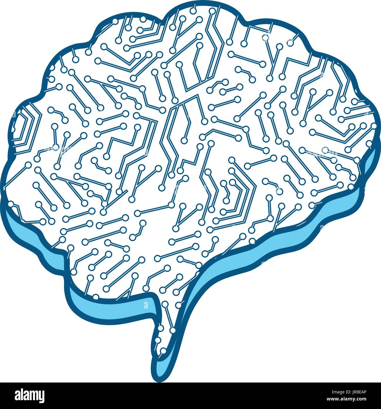 Human brain symbol Stock Vector Image & Art - Alamy
