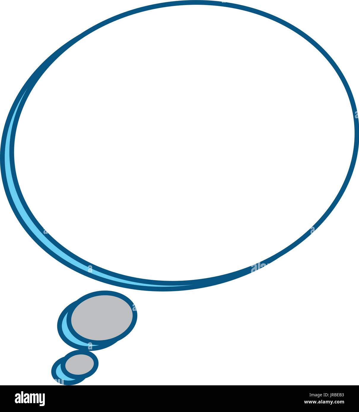 Think bubble speakbox Stock Vector Image & Art - Alamy