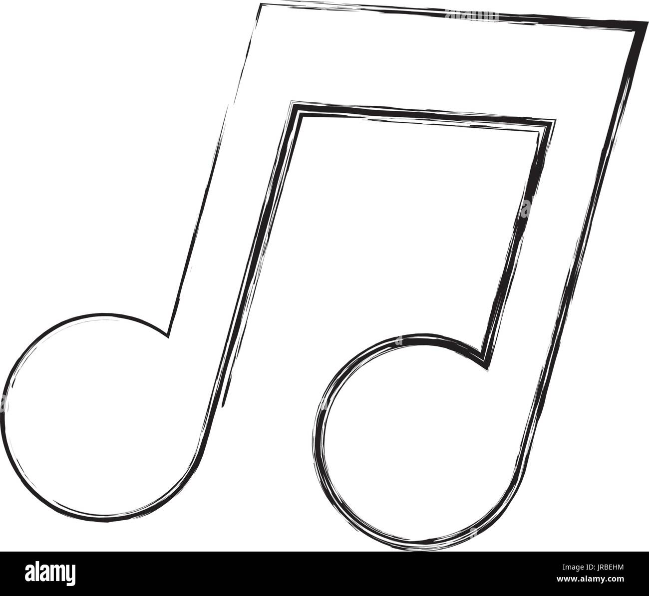 Music note symbol Stock Vector Image & Art - Alamy