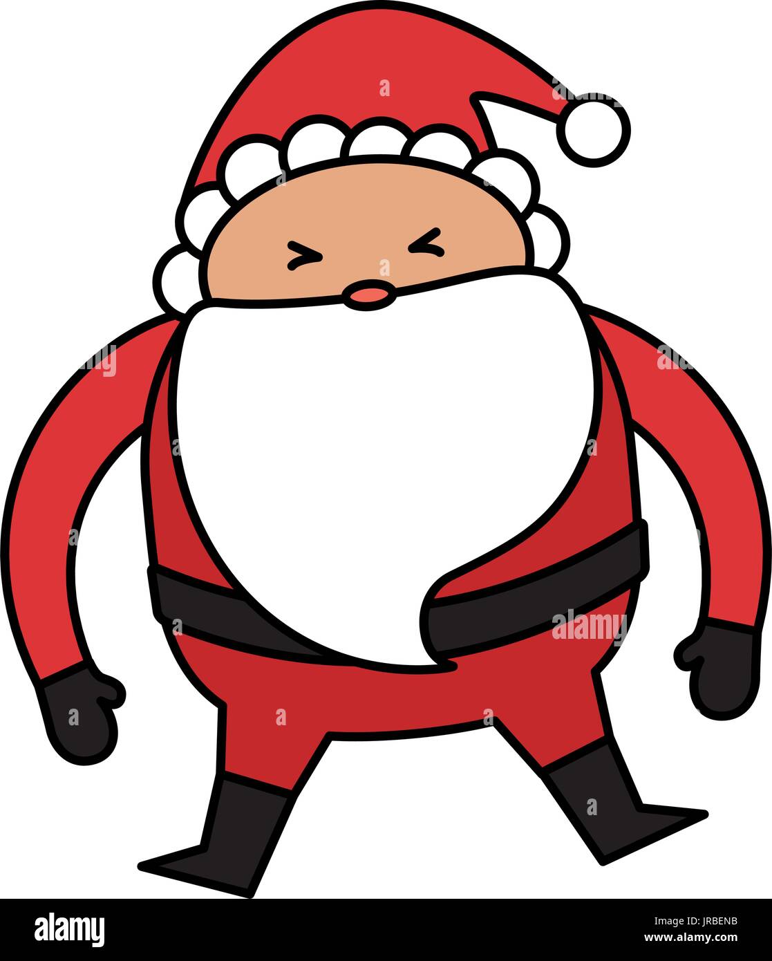 Cute santa claus cartoon Stock Vector Image & Art - Alamy