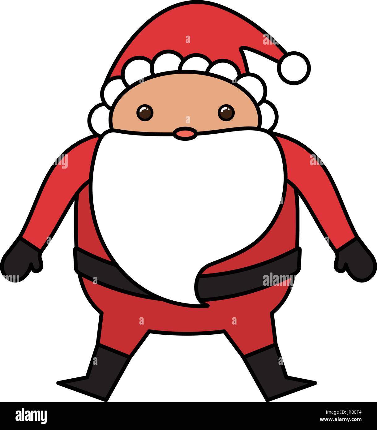 Cute santa claus cartoon Stock Vector Image & Art - Alamy