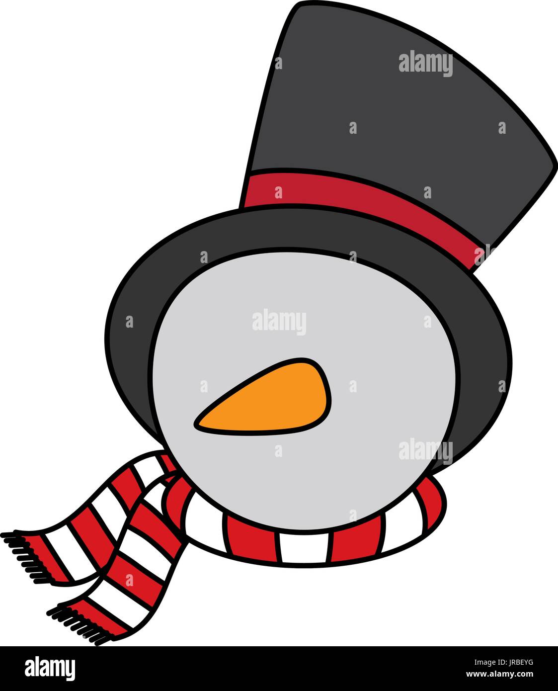 Snowman cartoon character Stock Vector Image & Art - Alamy