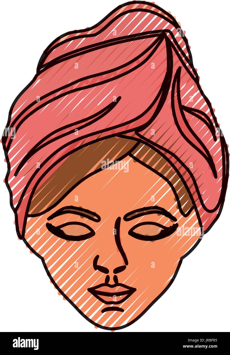 Spa woman face Stock Vector Image & Art - Alamy