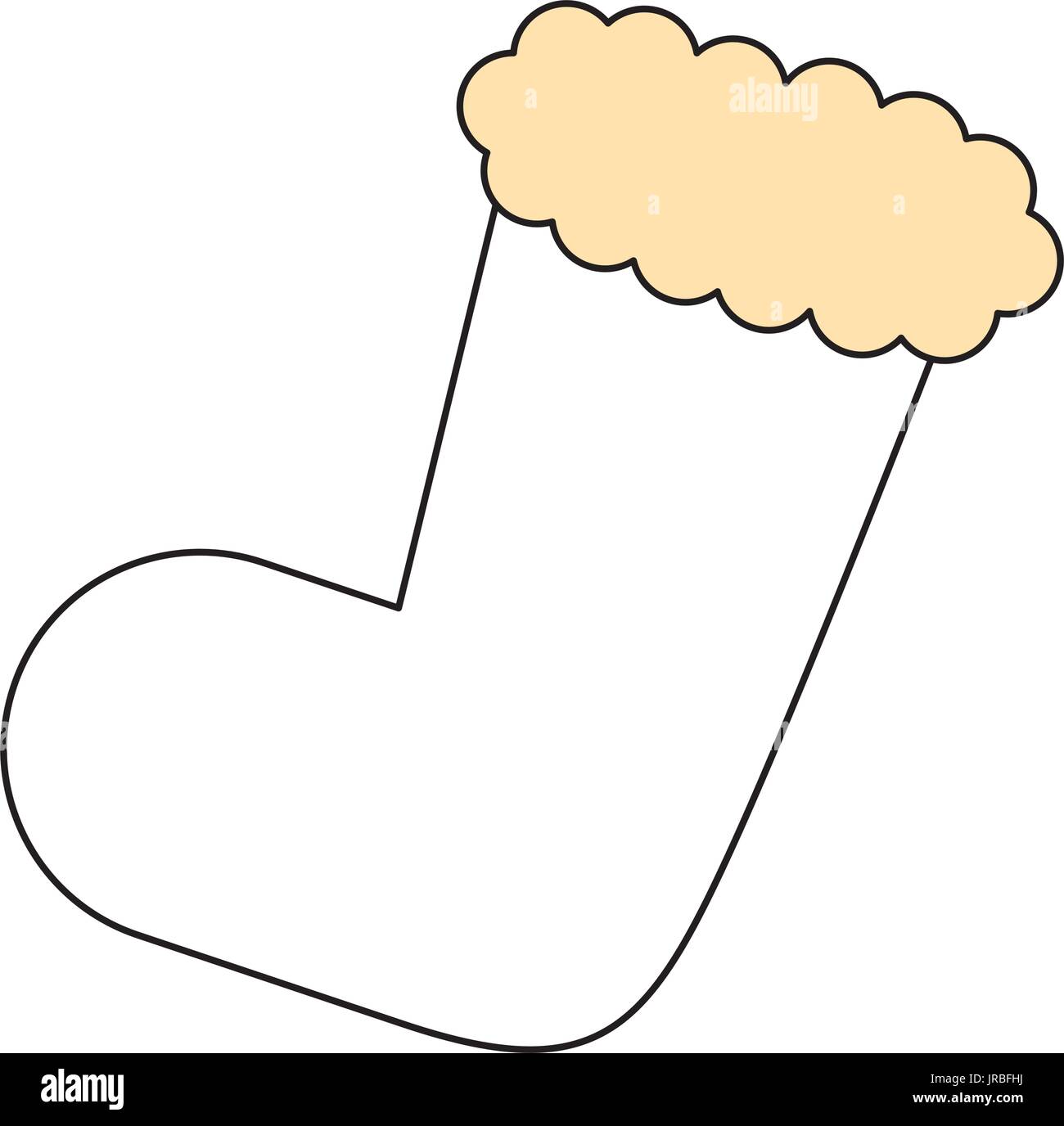 Christmas santa boot Stock Vector Image & Art - Alamy