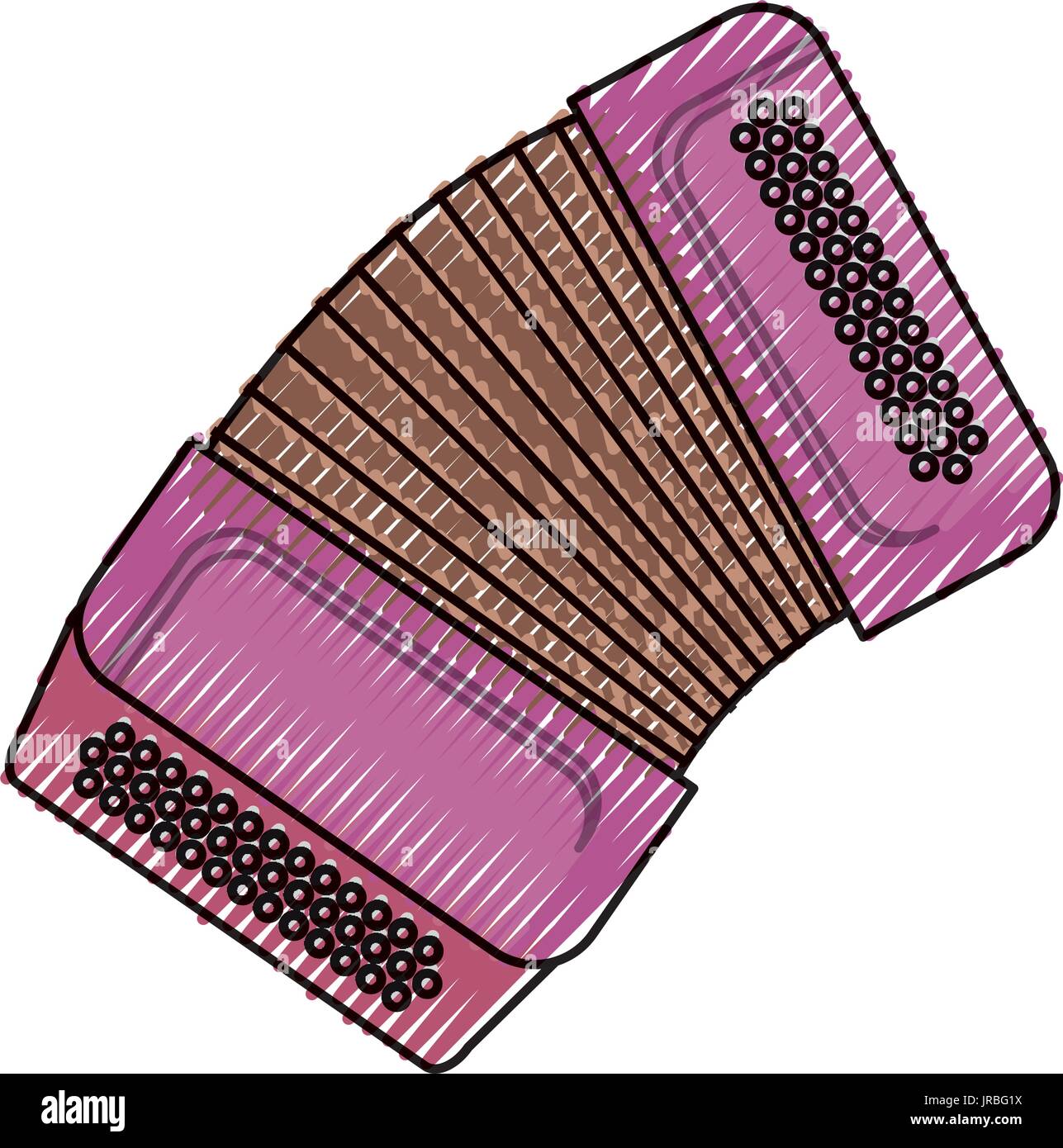 Accordion music instrument Stock Vector Image & Art - Alamy