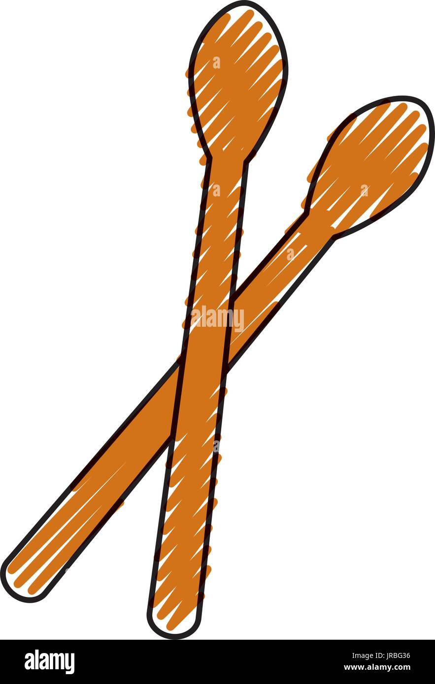 Drum stick instrument Stock Vector Image & Art - Alamy