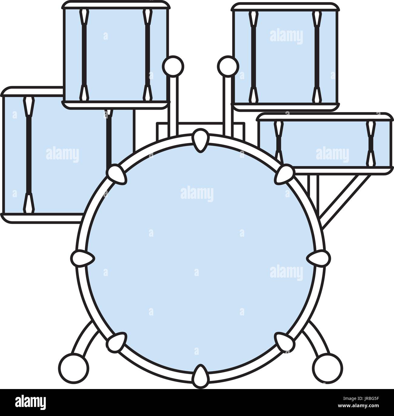 Drum music instrument Stock Vector Image & Art - Alamy